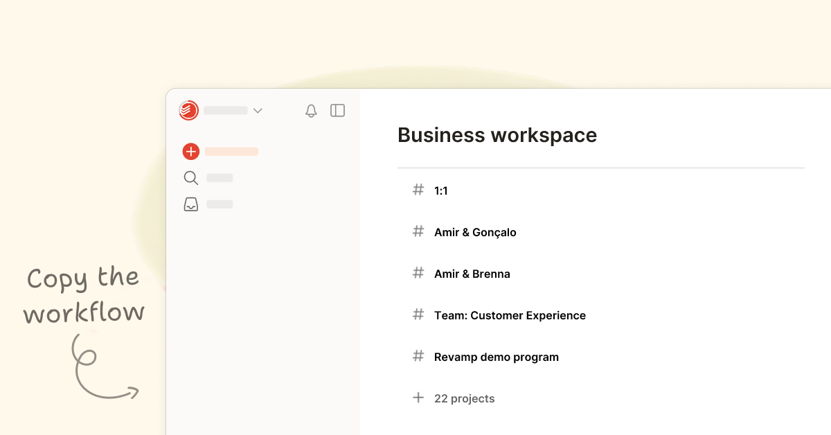 Business workspace setup | Todoist