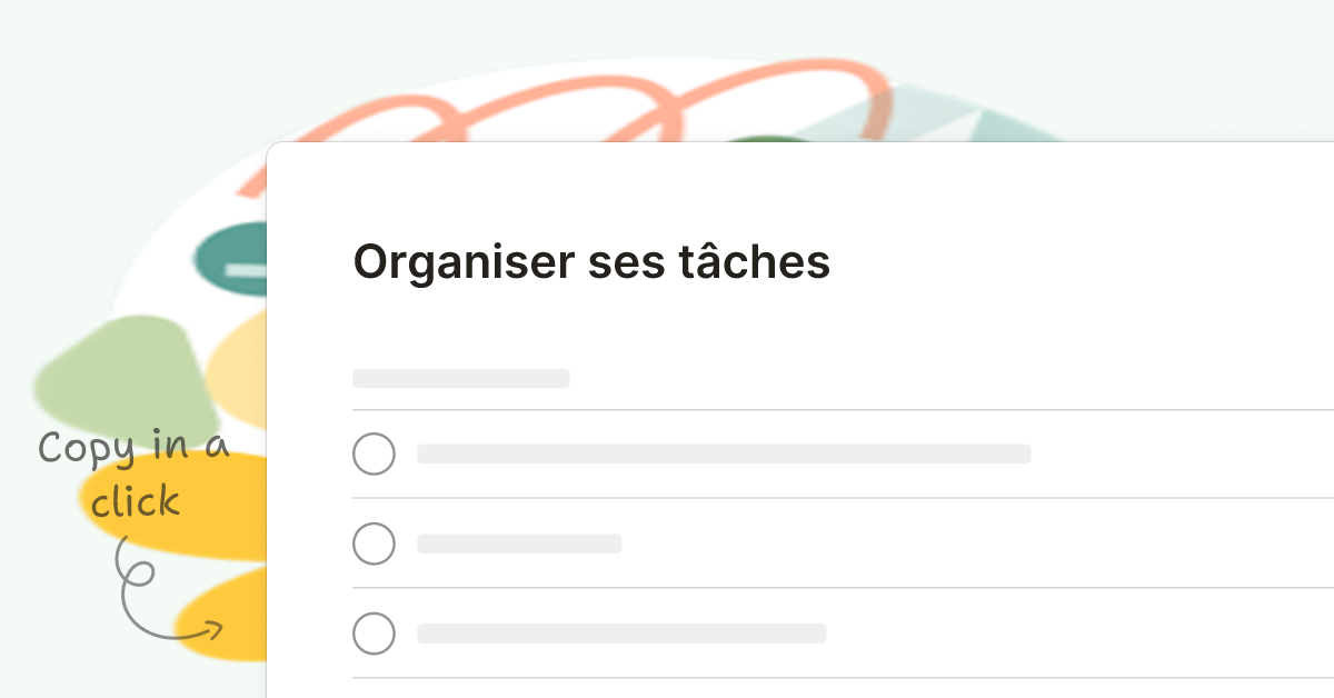 Check-list et routines de gestion de tâches | Todoist