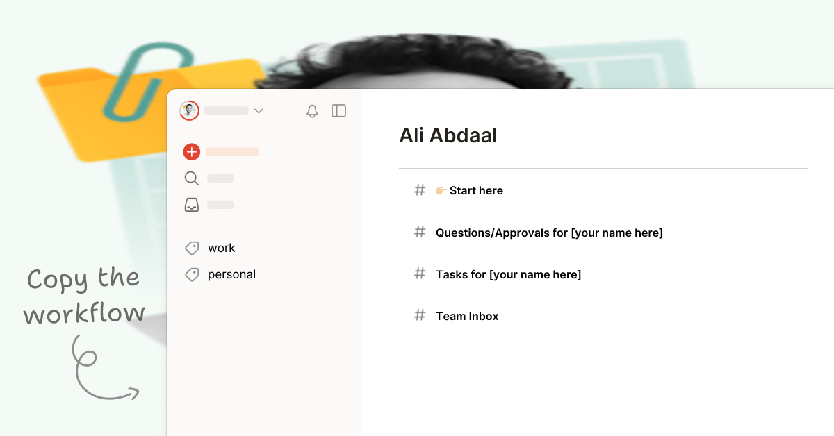 Ali Abdaal Setup | Todoist