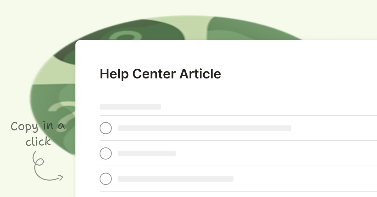 Help Center Article - Templates | Todoist
