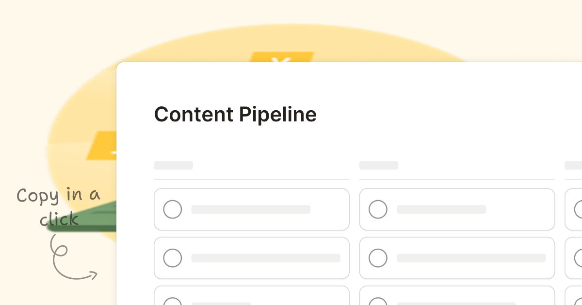 Content Pipeline - Templates | Todoist