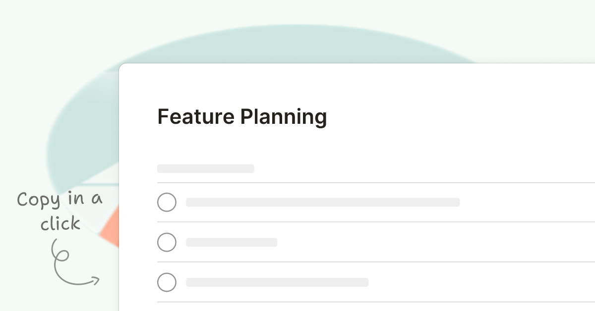Feature Planning - Templates | Todoist